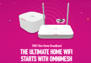 TIME internet Fibre Broadband Available for Landed Property